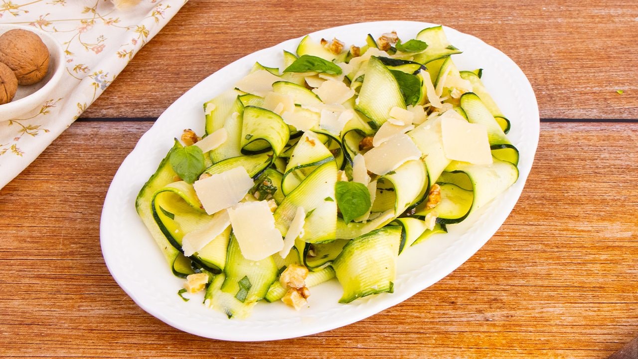 Courgette Carpaccio: a receita - Kydelicia